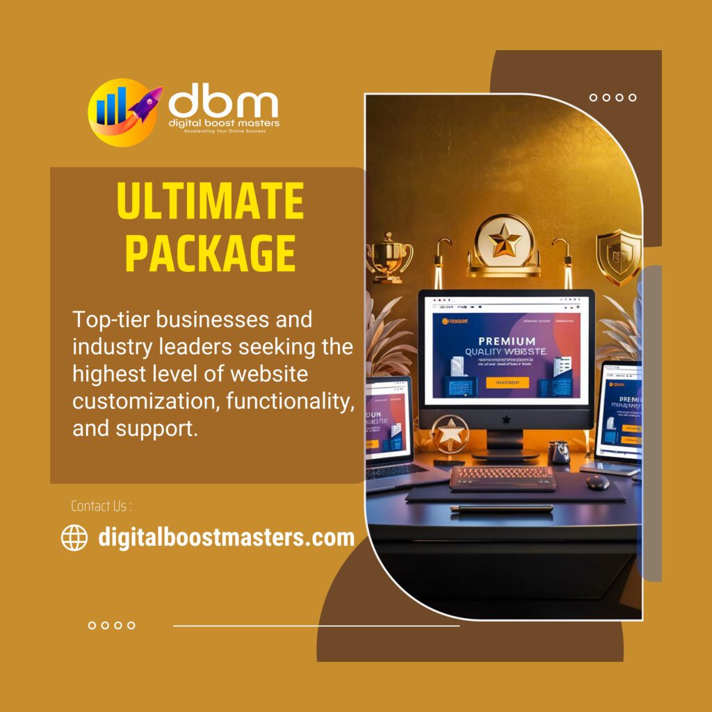 Ultimate Web Package for Large Enterprises | Comprehensive Business ...